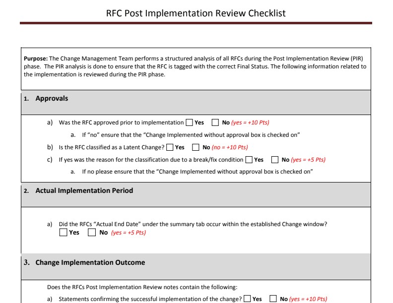 Tooling Aid – Post Implementation Review Template – Empowering ... Tooling Aid – Post Implementation Review Template – Empowering ...